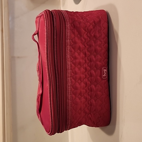 lug | Bags | Lug Travel Cosmetic Case By Lug In Pink | Poshmark